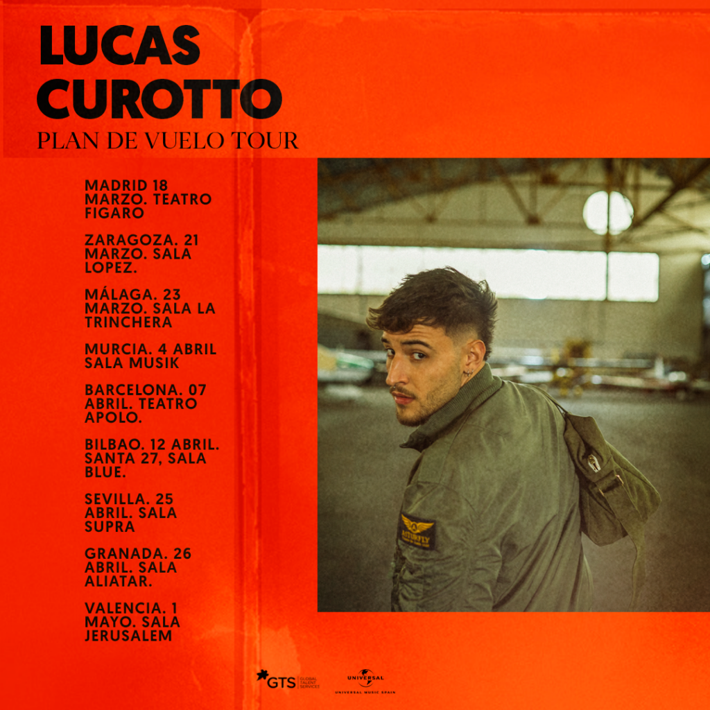 LUCAS CUROTTO PRESENTA “MIS GANAS LOCAS” - Universal Music Spain